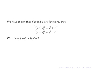 Quotient Rule Integration