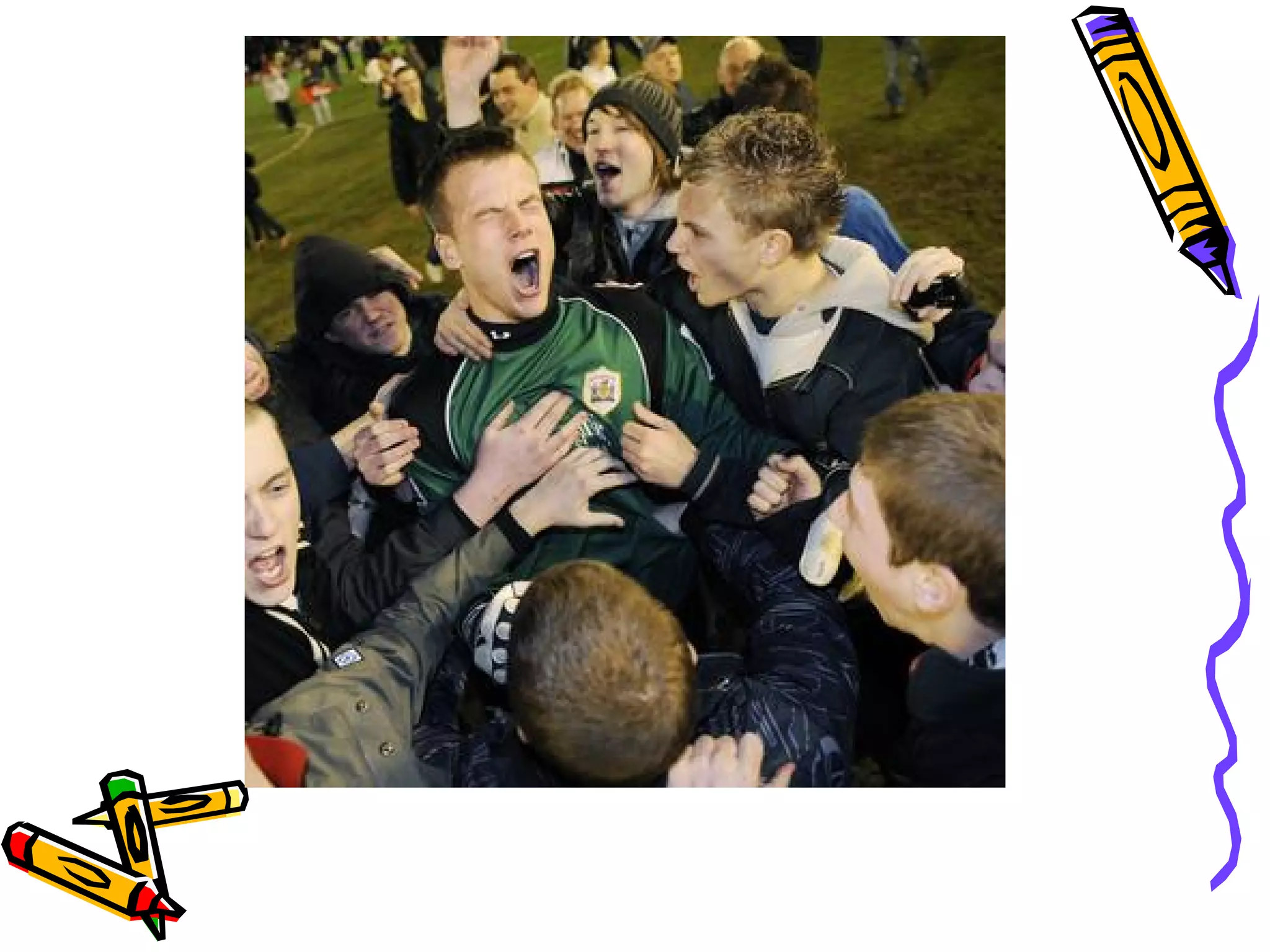 descriptive writing ks3 football theme | PPT