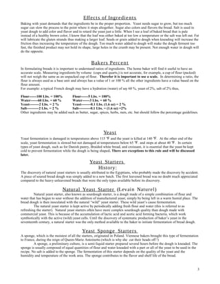 Basic Bread Making | PDF