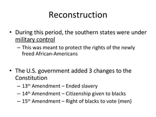 Lesson 13 Civil Rights | PPT