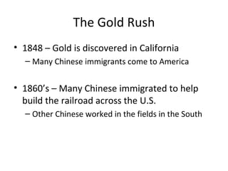 Lesson 14 Chinese Americans Imperialism | PPT