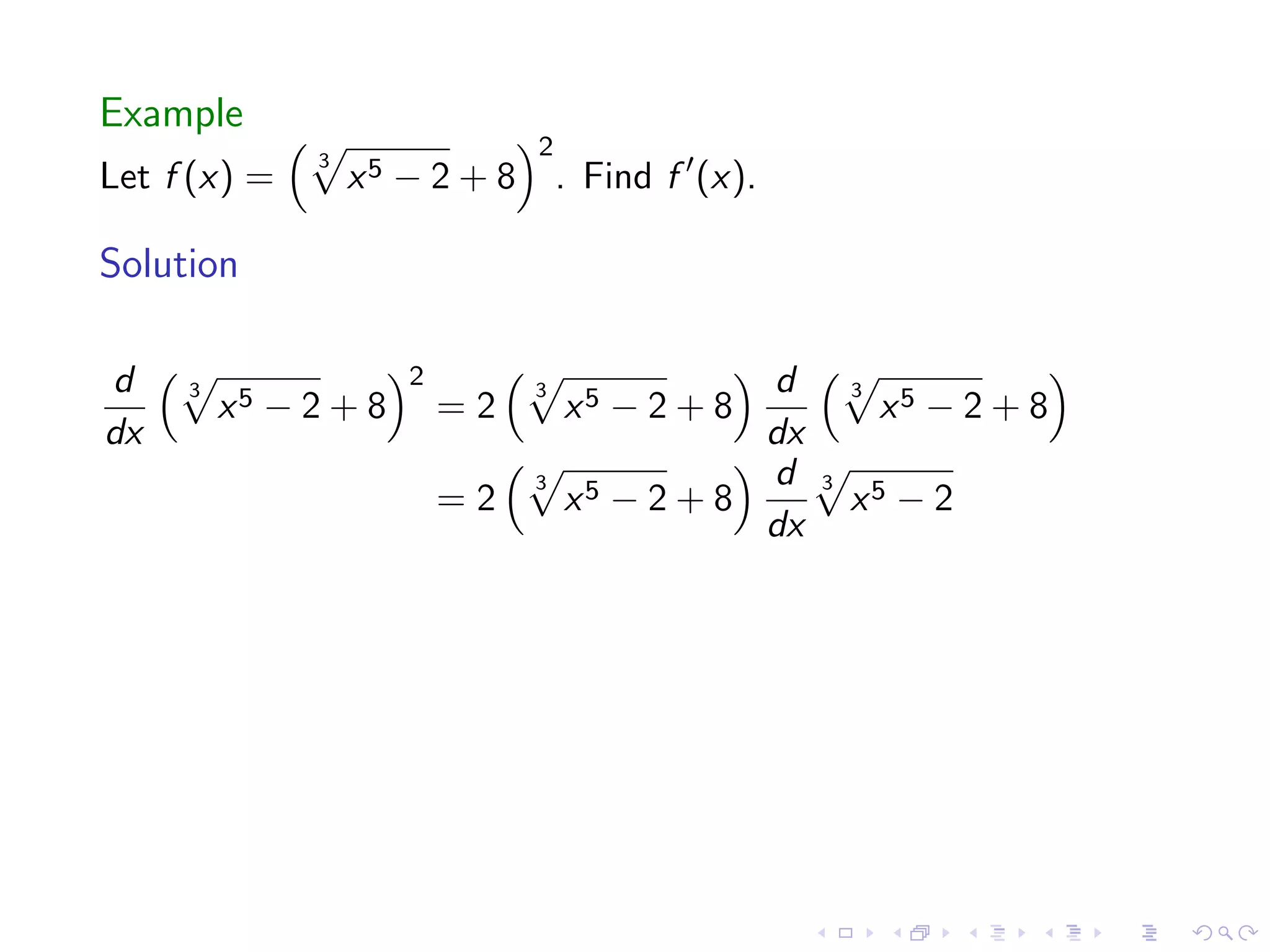 Lesson 15: The Chain Rule | PPT