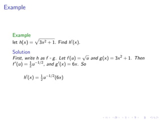 Lesson 15: The Chain Rule | PDF