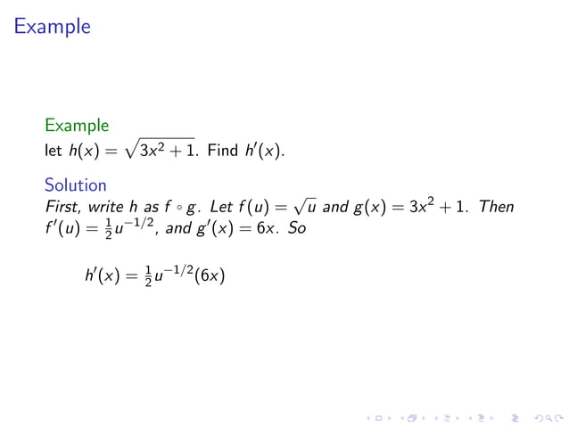 Lesson 15: The Chain Rule | PPT