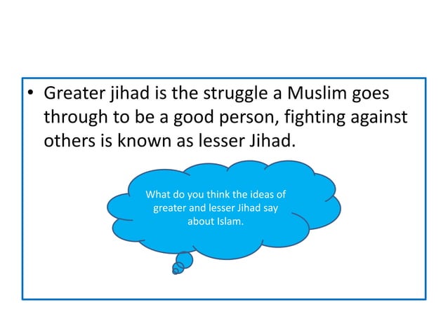 Lesson- Jihad | PPT