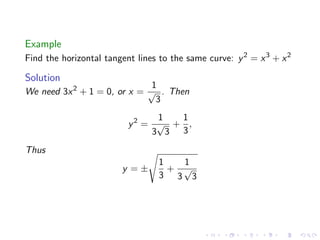 Lesson 16: Implicit Differentiation | PPT