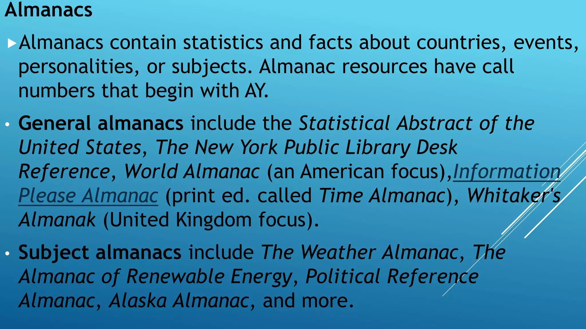 General References | PPTX