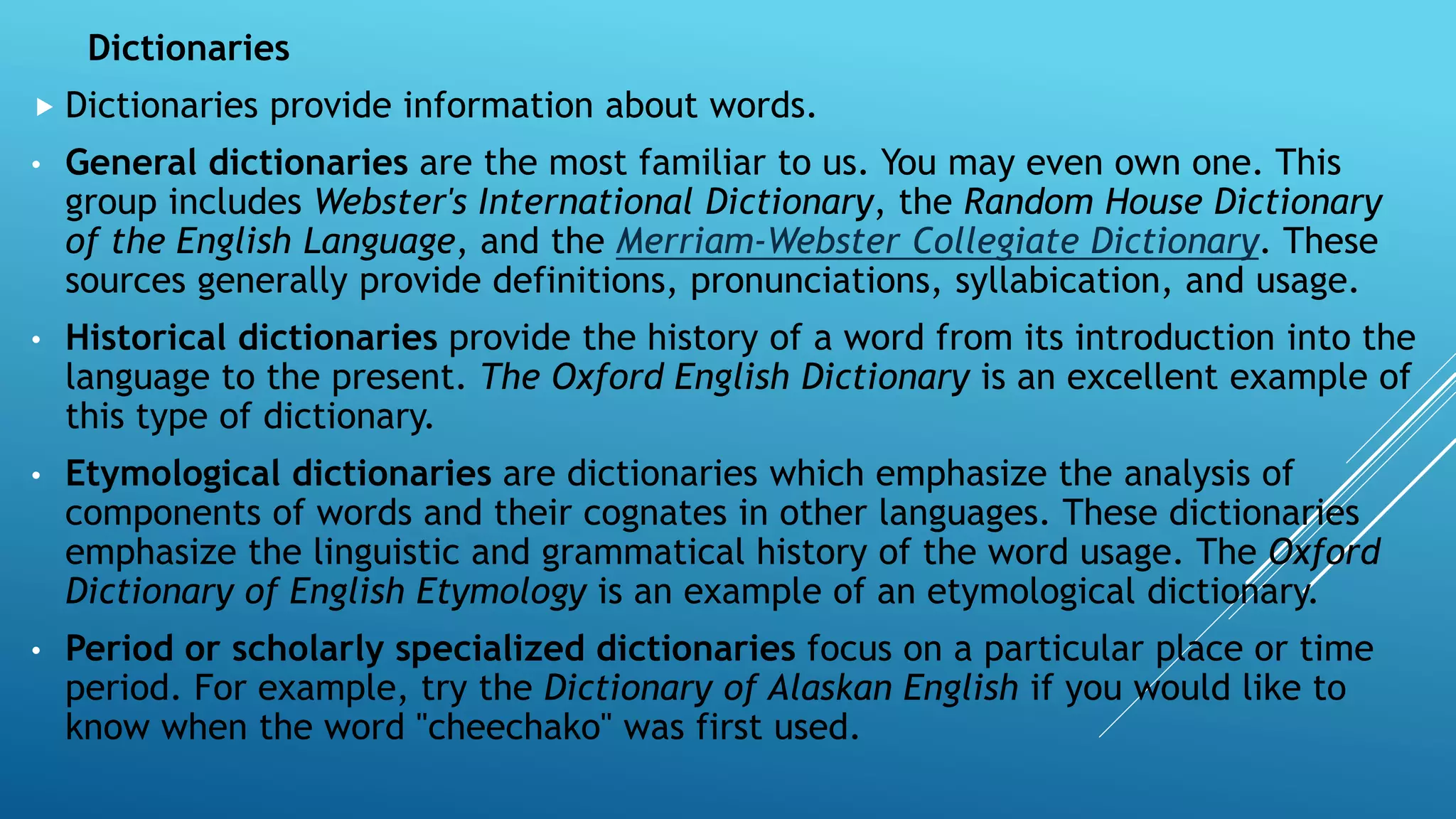 General References | PPTX