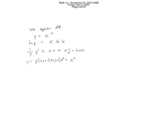 Lesson 17: Derivatives Of Logarithmic and Exponential Functions | PPT