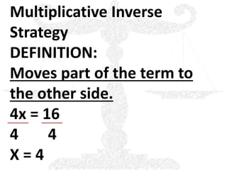 Additive Inverse Definition