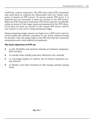Lesson 17 fundamental of internet (88 kb) | PDF | Internet for ...