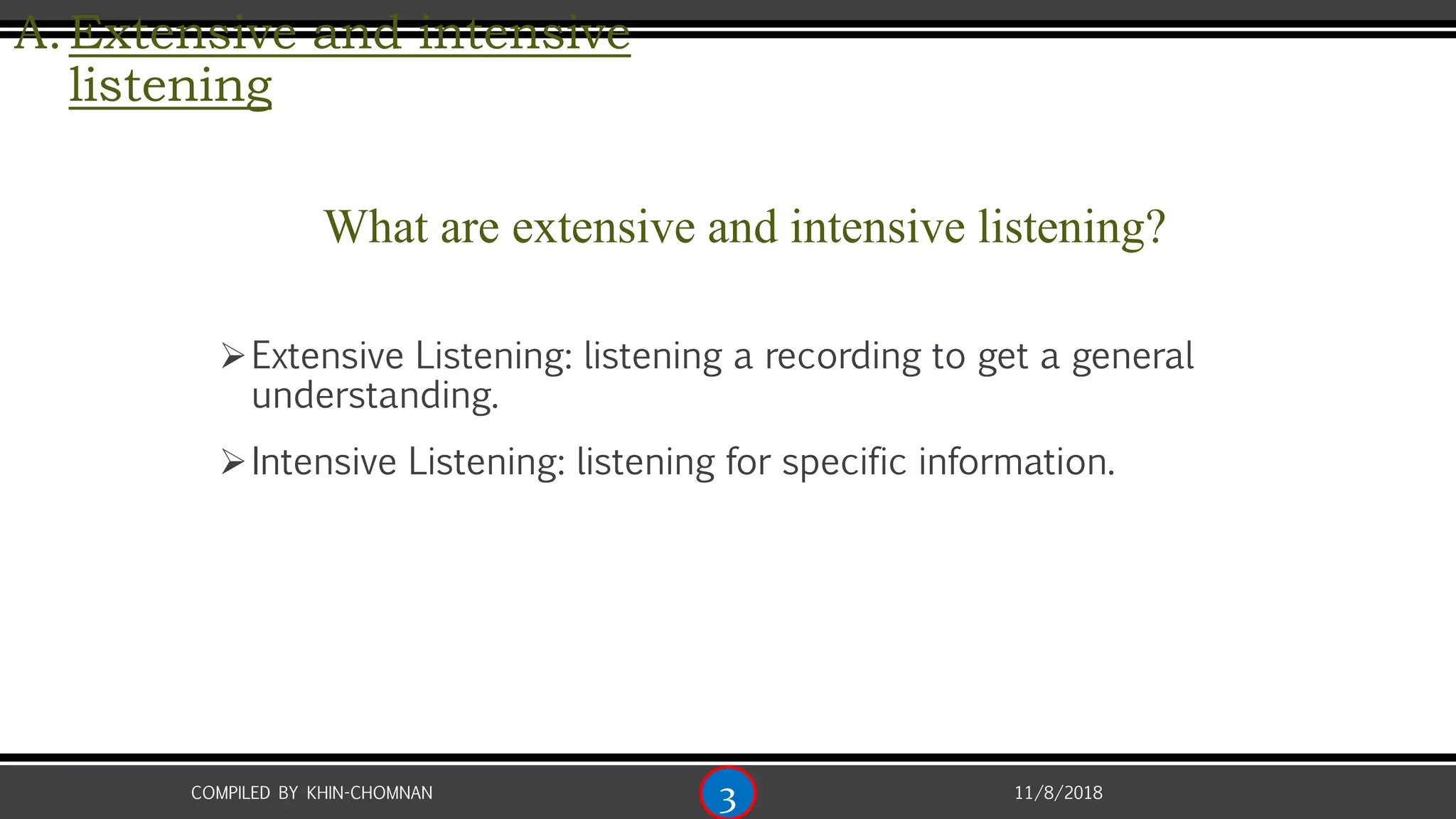 how to teach listening | PPTX