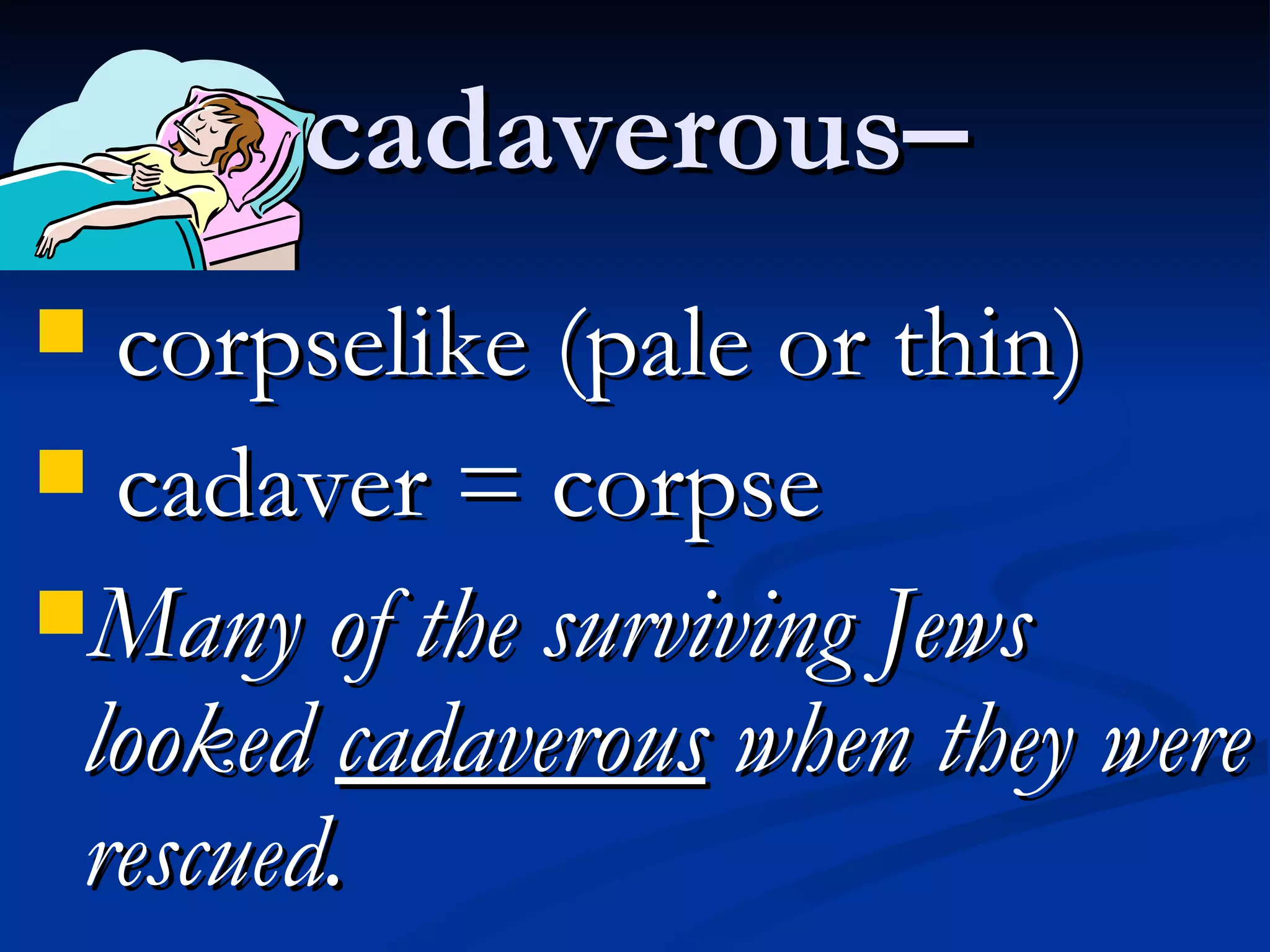 Lesson 18 Vocabulary | PPT