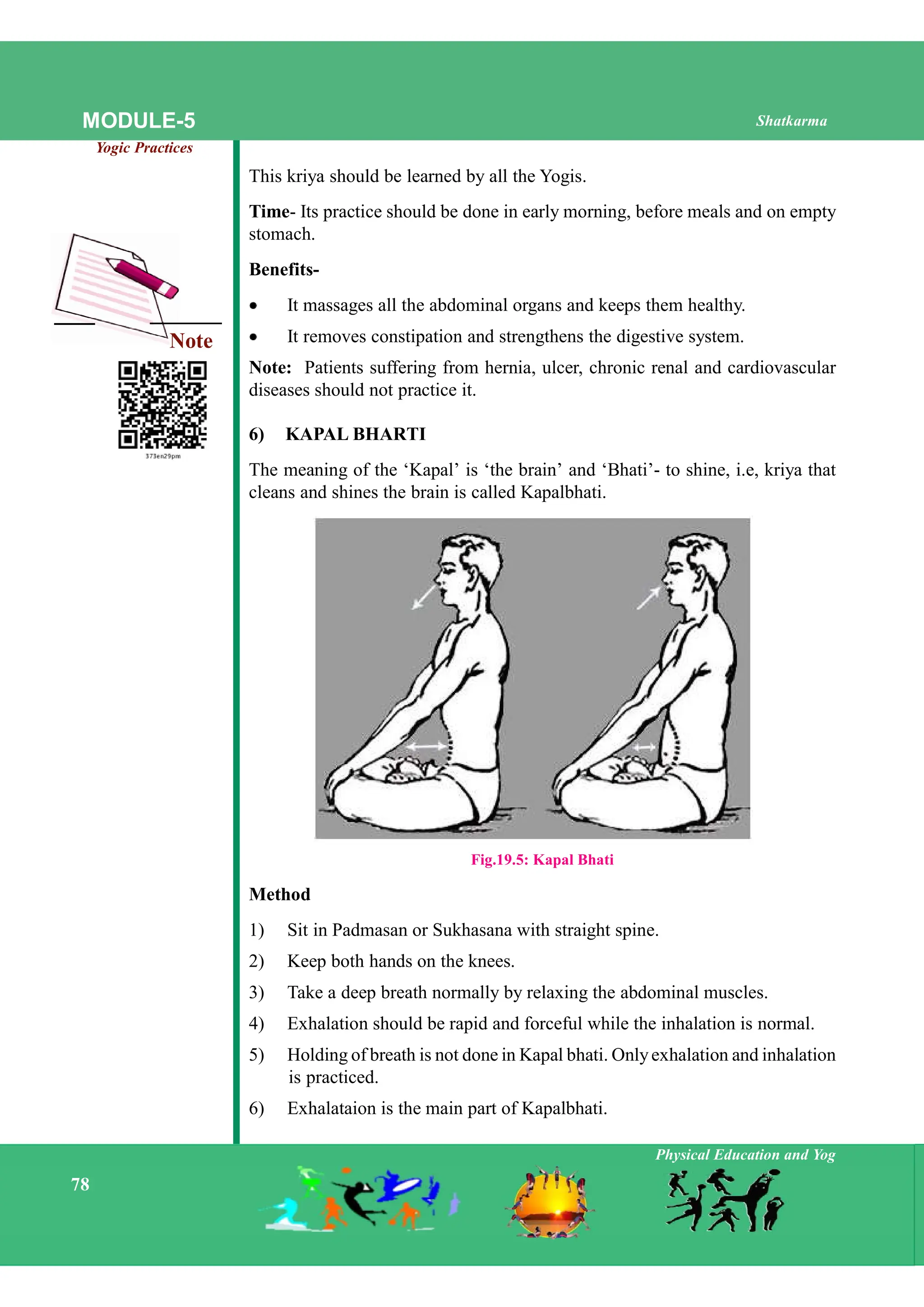 Lesson-19.pdf yogic cleansing techniques | PDF