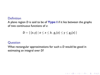 Lesson 19: Double Integrals over General Regions | PDF