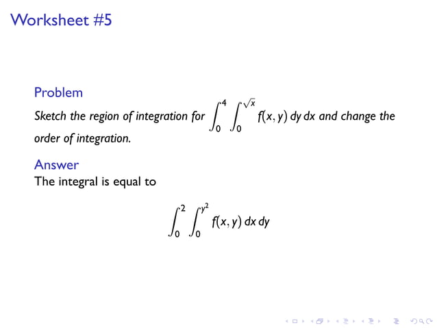 Lesson 19: Double Integrals over General Regions | PDF | Geography ...