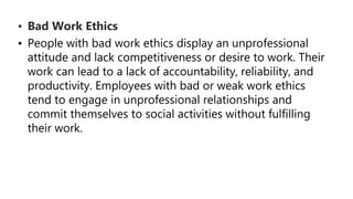 Lesson-2.immersion (Work Ethics) Characteristicspptx | PPTX