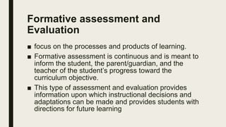 Types of Language assessment for lesson 2 | PPTX