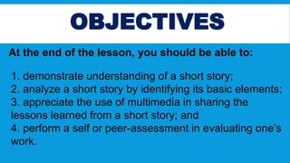 Lesson-2.2_ShortStory.pdf 21ST CENTURY LITERATURE | PPT