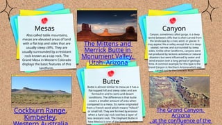 Landforms and How They Are Formed and Their Processes | PPTX