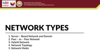 Lesson-2.1:Network-Types.pdf by Batanes National Science Highschool | PPT