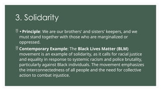 PRINCIPLES OF CATHOLIC TEACHINGS CATHOLIC TEACHINGS | PPTX