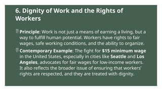 PRINCIPLES OF CATHOLIC TEACHINGS CATHOLIC TEACHINGS | PPTX