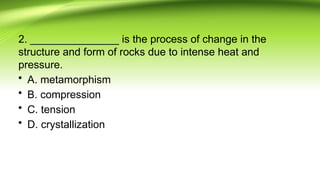 Lesson-2.9-2.10-and-2.11-Metamorphism-Formation-of-Different-Types-of ...