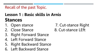 LESSON-2-Basic-Skills-12-Striking-Techniques (1).pptx