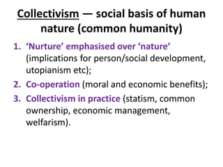 Lesson 2--collectivism-and-equality | PPT