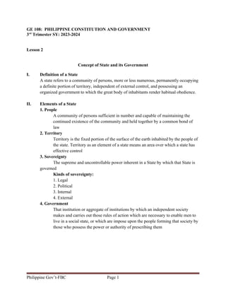 Lesson-2 - Concept of State and Its Government.docx