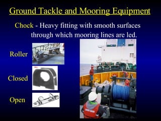 Lesson 2 Deck Equipment And Marlinspike Seamanship | PPT