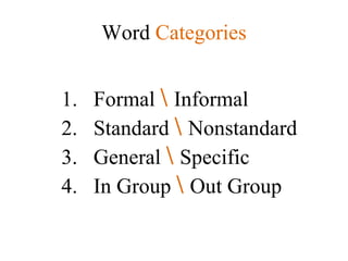 Lesson 2 Dimensions Of Language | PPT