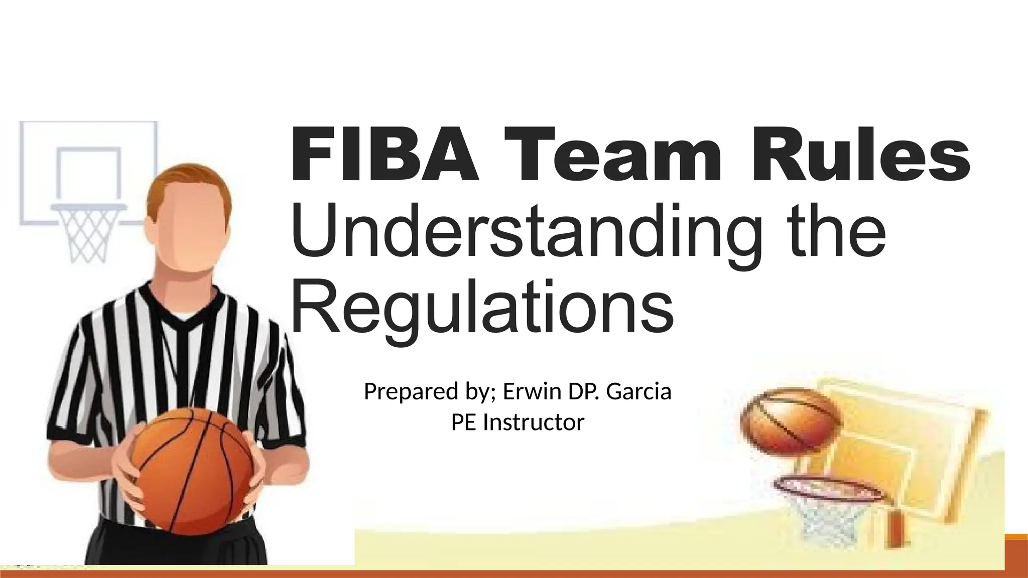 LESSON-2-FIBA-Team-Rules presentation pptx | PPTX