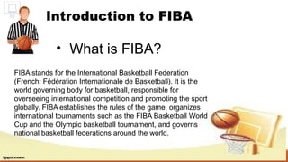 LESSON-2-FIBA-Team-Rules presentation pptx | PPTX