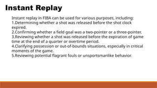 LESSON-2-FIBA-Team-Rules presentation pptx | PPTX
