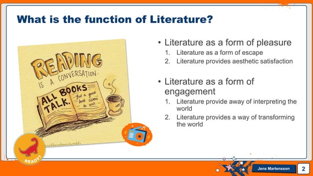 Lesson-2-Functions-of-Literature.pptx | Poetry | Books and Literature