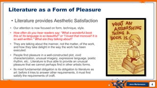 Lesson-2-Functions-of-Literature.pptx | Poetry | Books and Literature