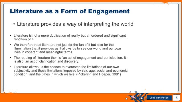 Lesson-2-Functions-of-Literature.pptx | Poetry | Books and Literature
