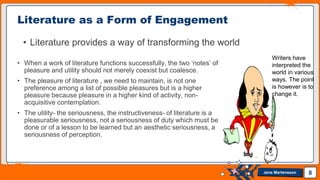 Lesson-2-Functions-of-Literature.pptx | Poetry | Books and Literature