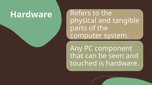 Computer Systems: Hardware, Software and Peopleware | PPTX