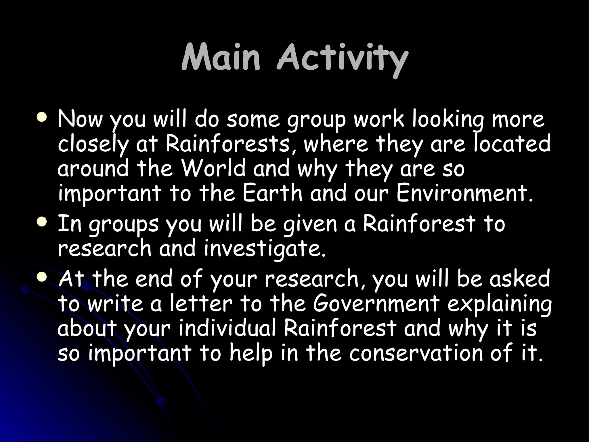 Lesson 2 Rainforest Ecosystems | PPT