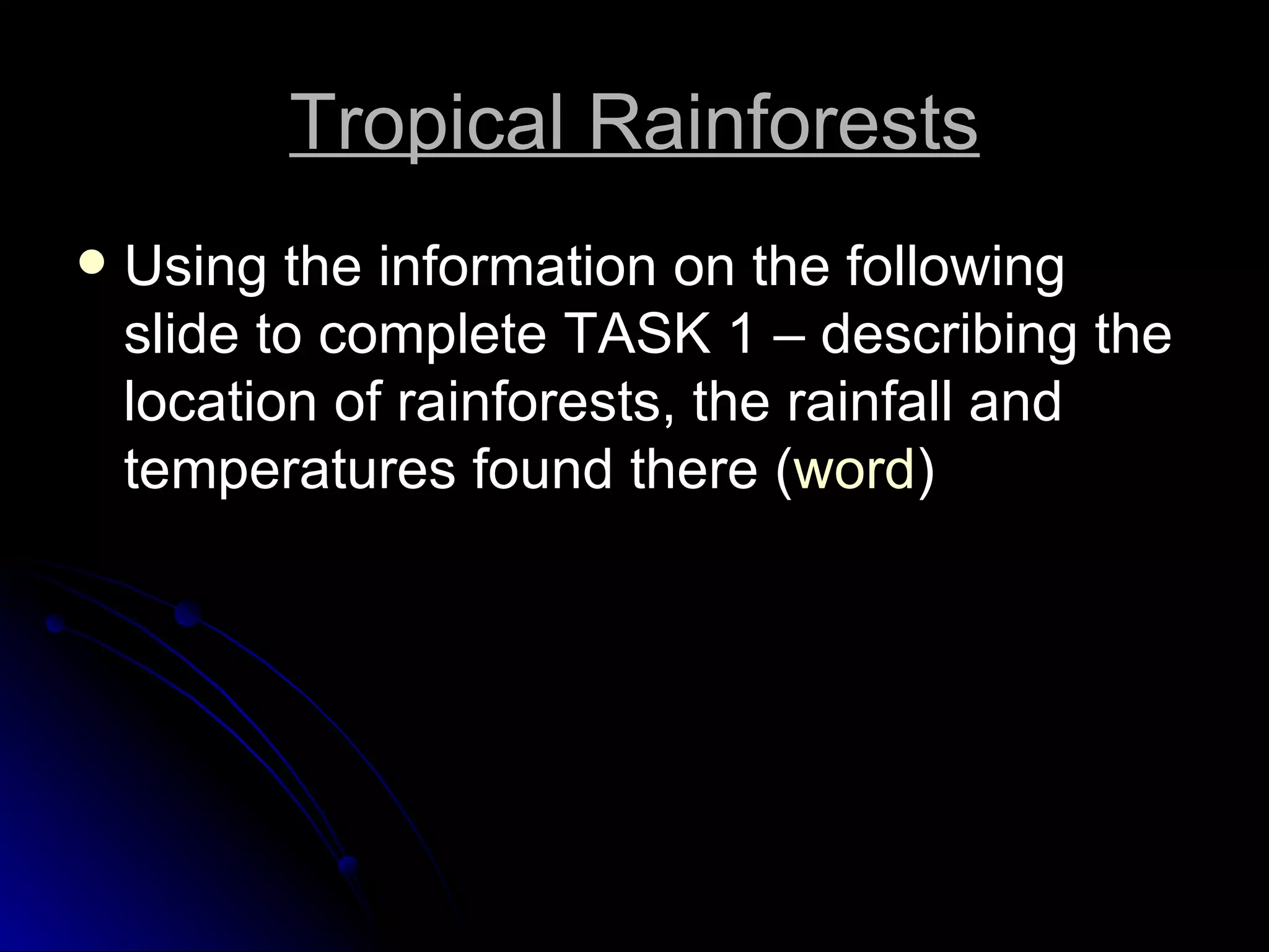 Lesson 2 Rainforest Ecosystems | PPT