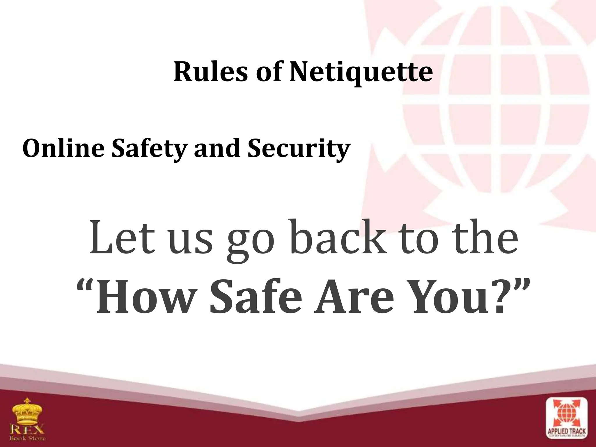 Lesson-2-Rules-of-Netiquette safety Online | PPTX | Internet for ...