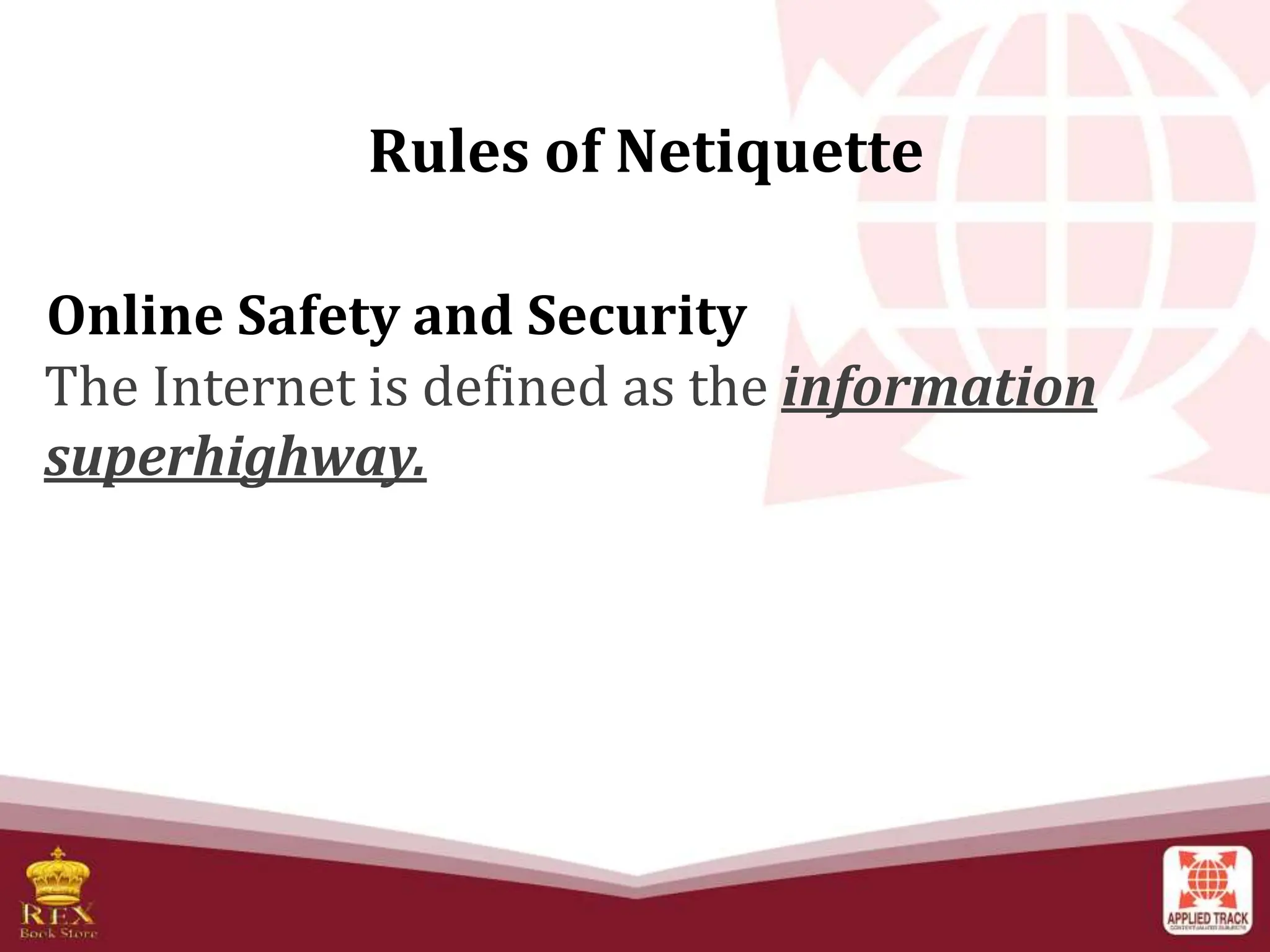 Lesson-2-Rules-of-Netiquette safety Online | PPTX