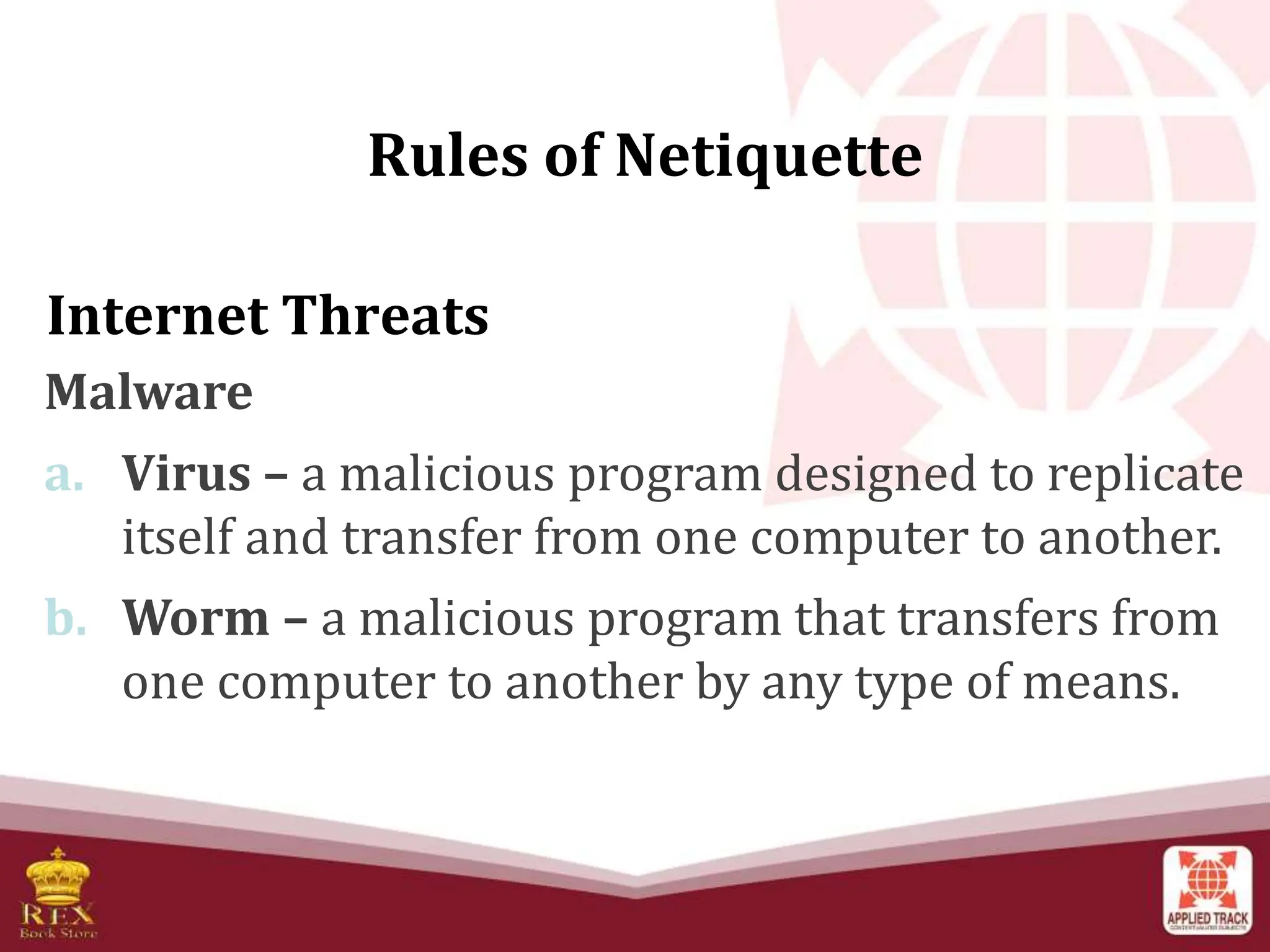 Lesson-2-Rules-of-Netiquette safety Online | PPTX