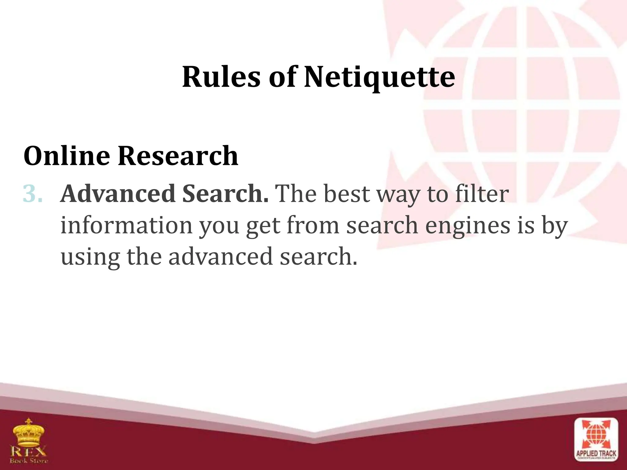 Lesson-2-Rules-of-Netiquette safety Online | PPTX