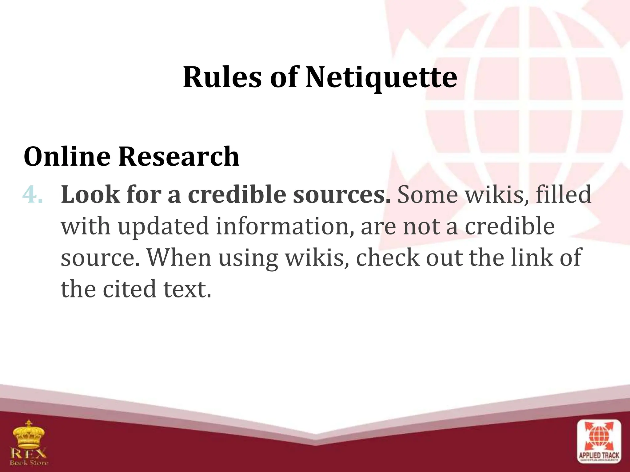 Lesson-2-Rules-of-Netiquette safety Online | PPTX