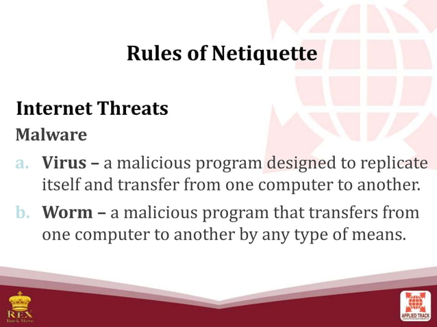 Lesson-2-Rules-of-Netiquette safety Online | PPTX | Internet for ...