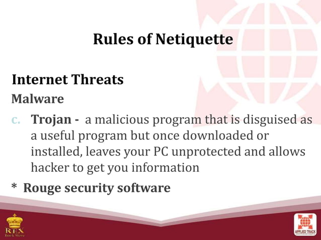 Lesson-2-Rules-of-Netiquette safety Online | PPTX | Internet for ...